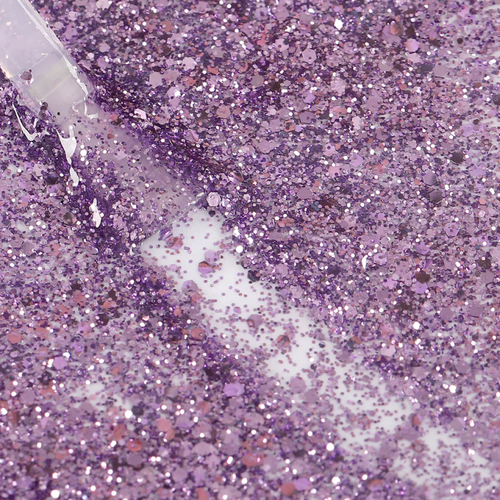 Sedúcete - BLUESKY Esmalte Gel DC04 Glitter Morado | Belleza Profesional