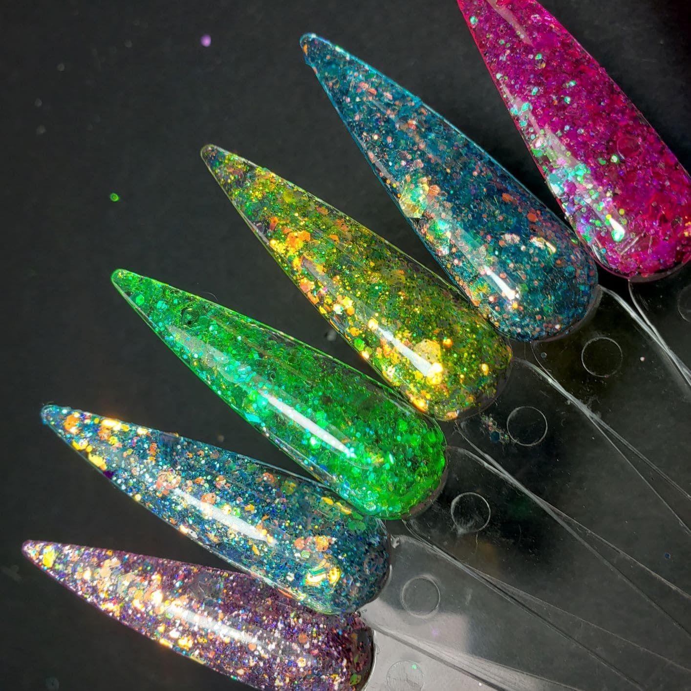 Sedúcete - Go Nails Glitter Fairy Tears Glow GGN06 | Belleza Profesional